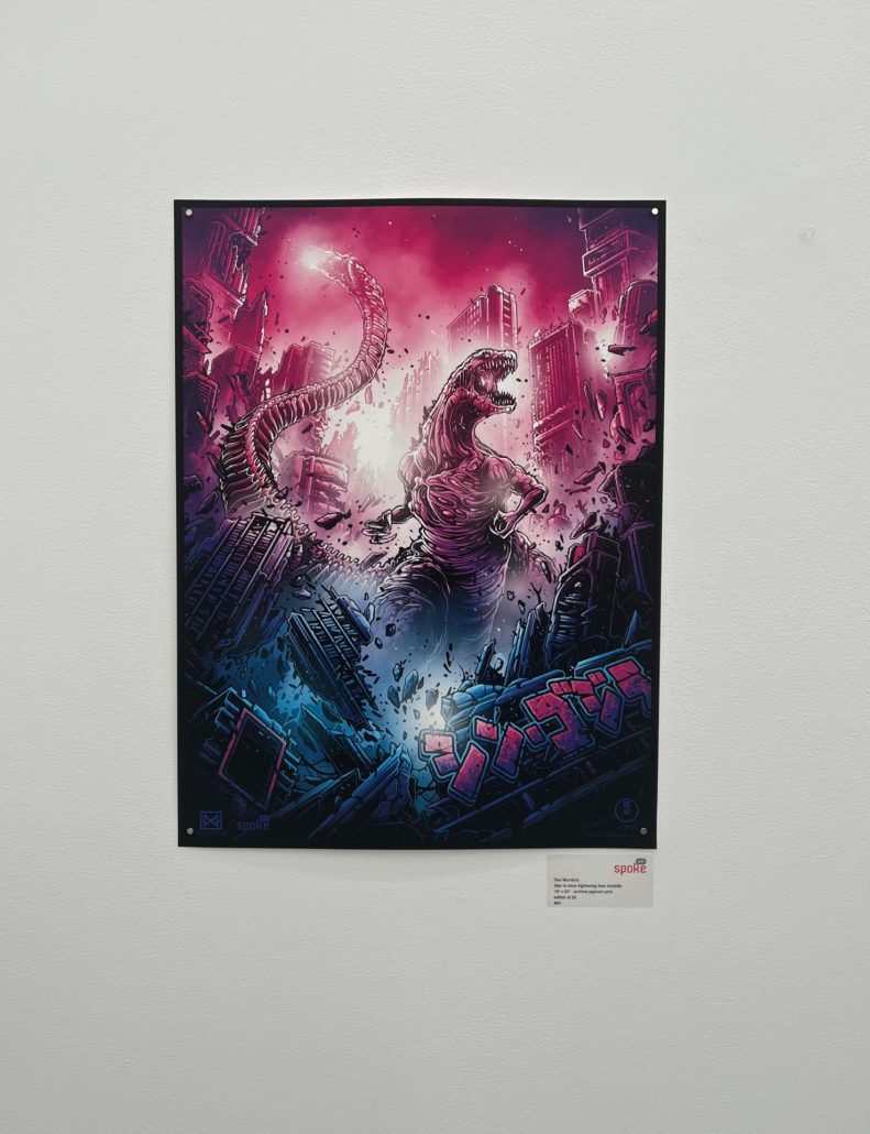 Events: KU Visits “70 Years of Godzilla Group Exhibit” in Los Angeles ...