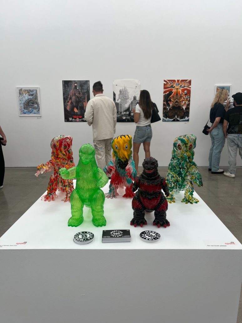 Events: KU Visits “70 Years of Godzilla Group Exhibit” in Los Angeles ...