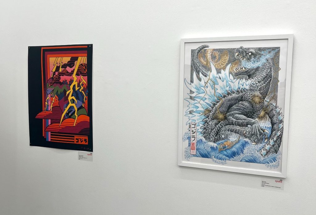 Events: KU Visits “70 Years of Godzilla Group Exhibit” in Los Angeles ...
